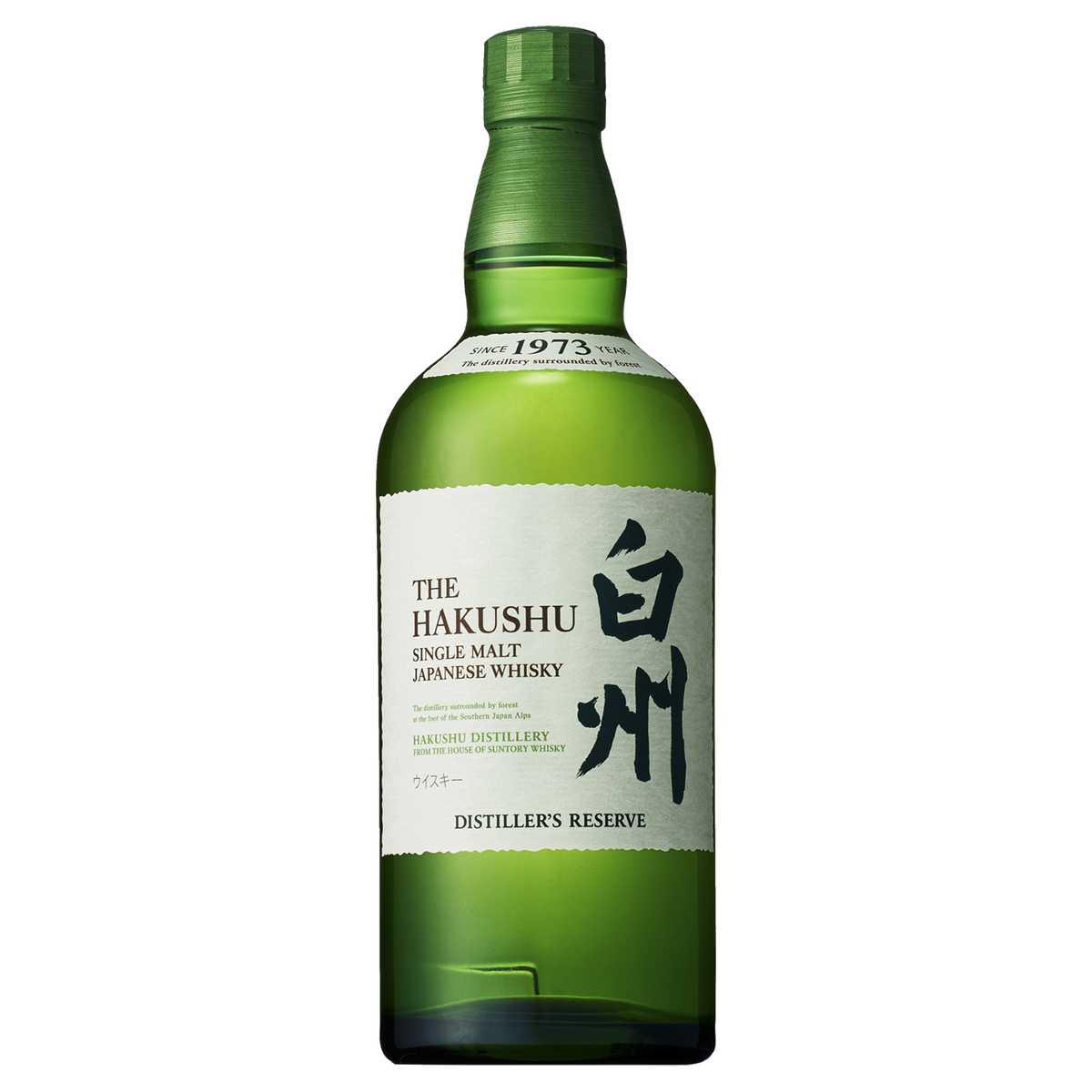 SUNTORY HAKUSHU SINGLE MALT DISTILLER'S RESERVE 700ML — Murray's ...