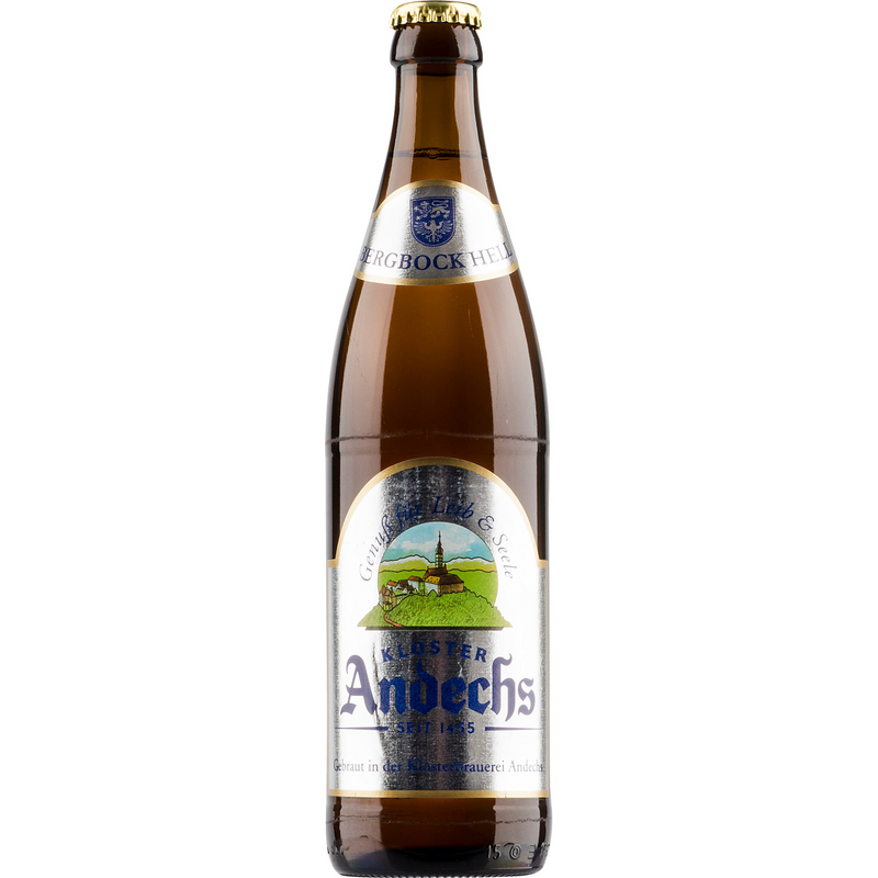 ANDECHS BERGBOCK HELL LAGER BOTTLE — Murray's Porters Liquor