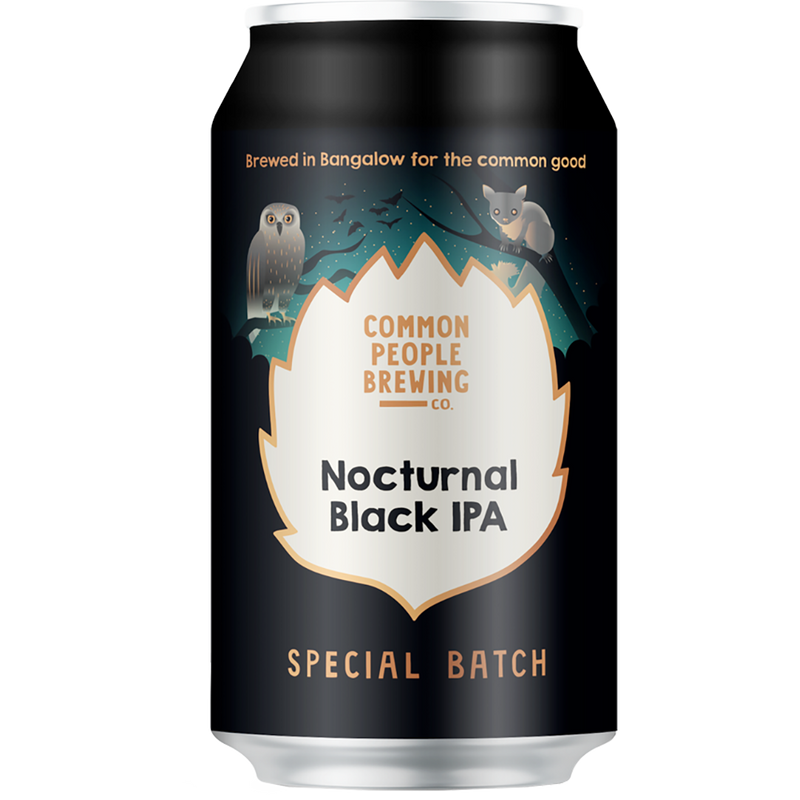 COMMON PEOPLE BREWING NOCTURNAL BLACK IPA CAN — Murray's Porters Liquor