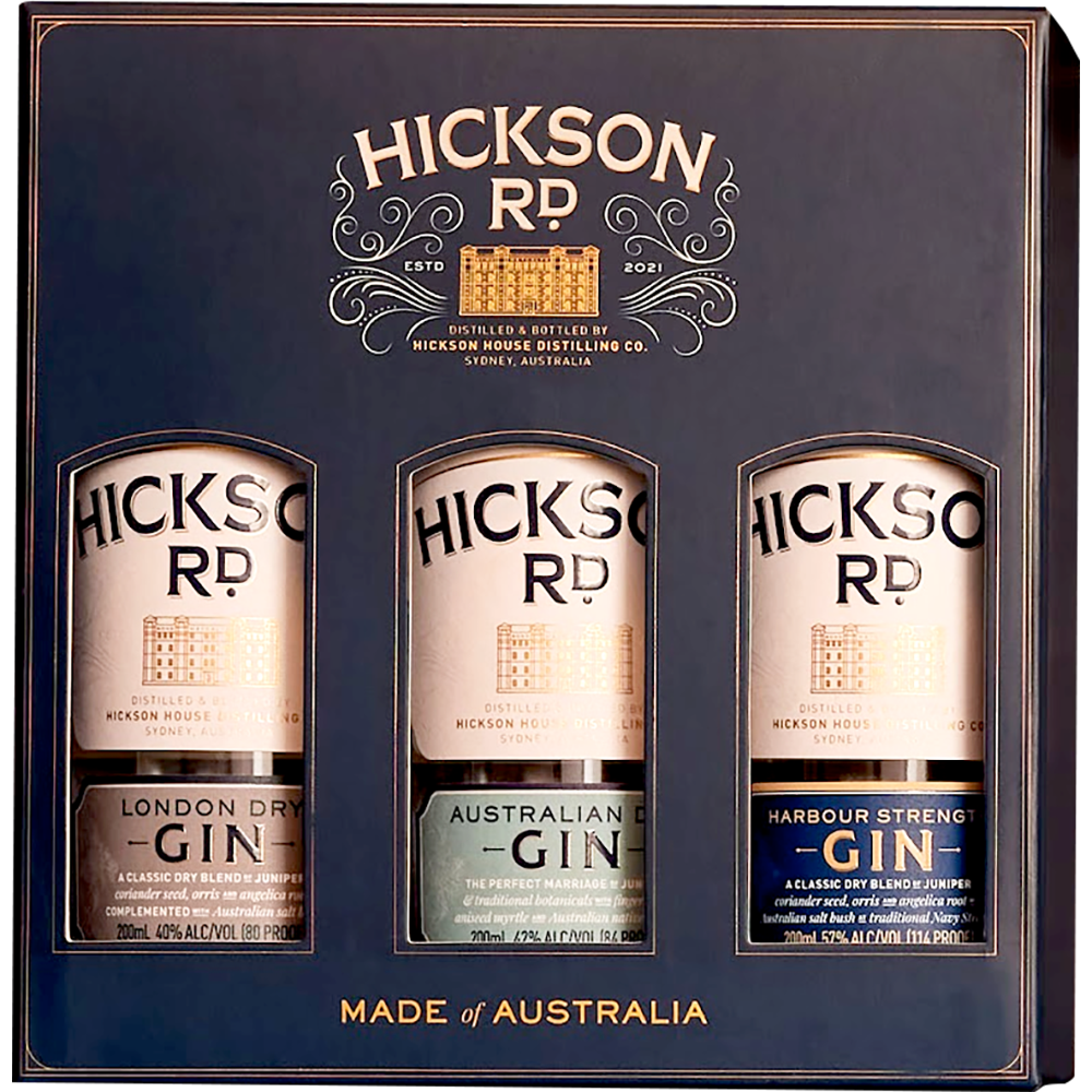 HICKSON RD 3 GIN GIFT PACK 200ML — Murray's Porters Liquor